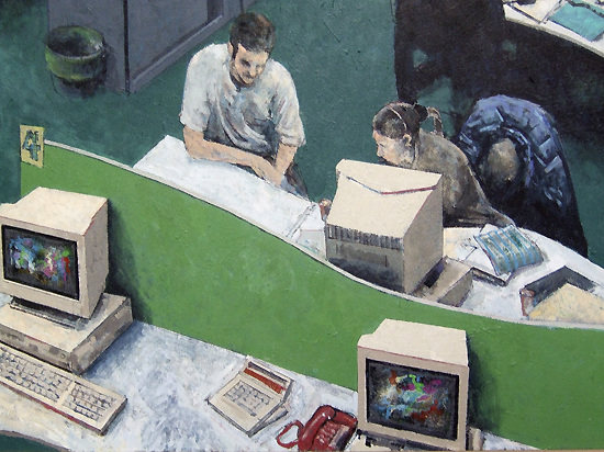 398 Productions Unlimited - call centre paintings