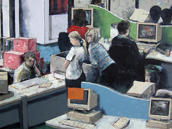 398 Productions Unlimited - call centre paintings