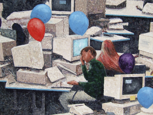 398 Productions Unlimited - call centre paintings